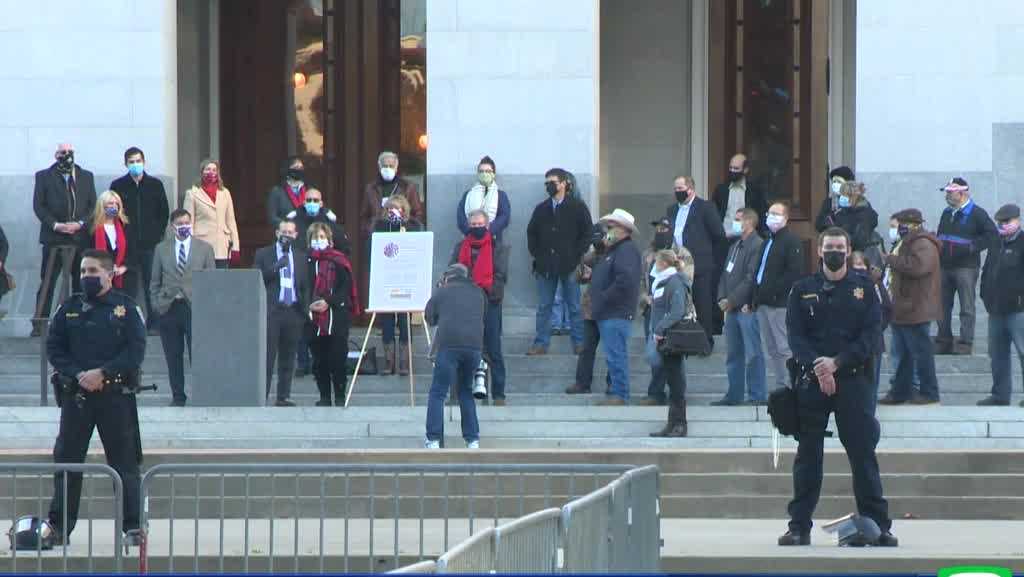 'Reopen California' rally unfolds at state Capitol