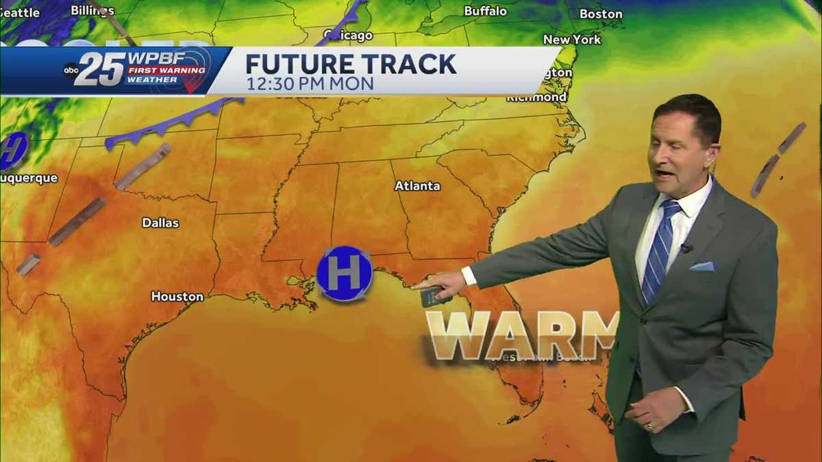 Nice fall weather trend