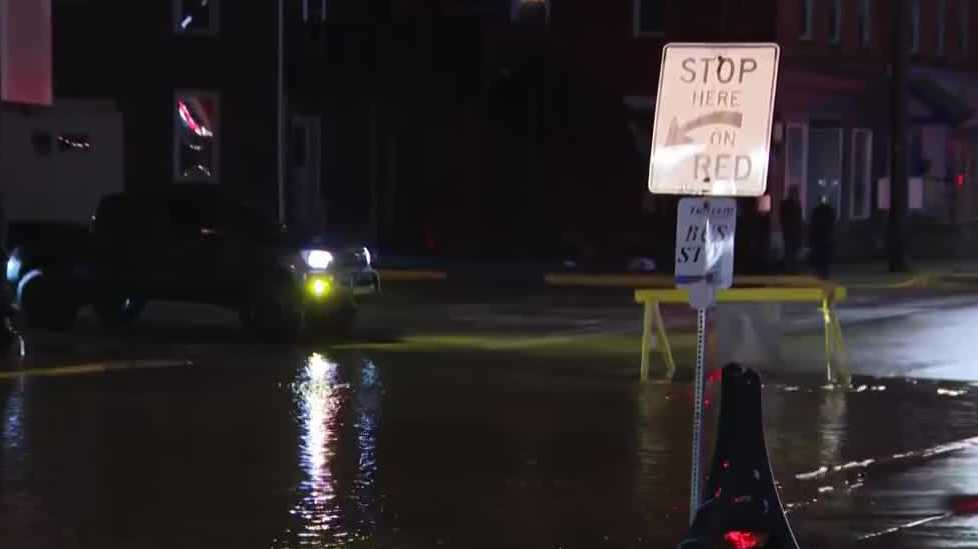 Friday commute impacted by flooded roads in Washington County