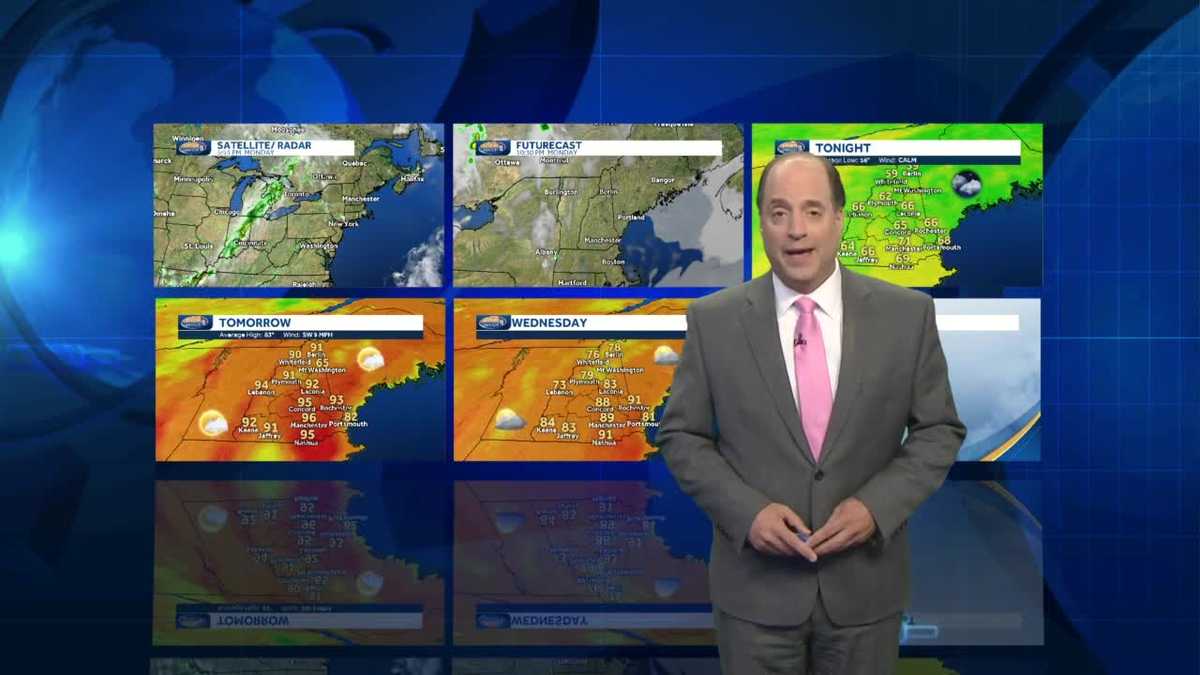 Watch: Hot, muggy weather