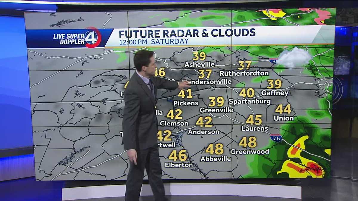Freezing Rain Saturday in WNC
