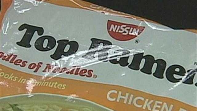 Inside stomach: Ramen Noodle digestion goes viral