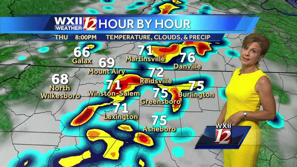 WATCH: Stormy weather is a possibility late Thursday