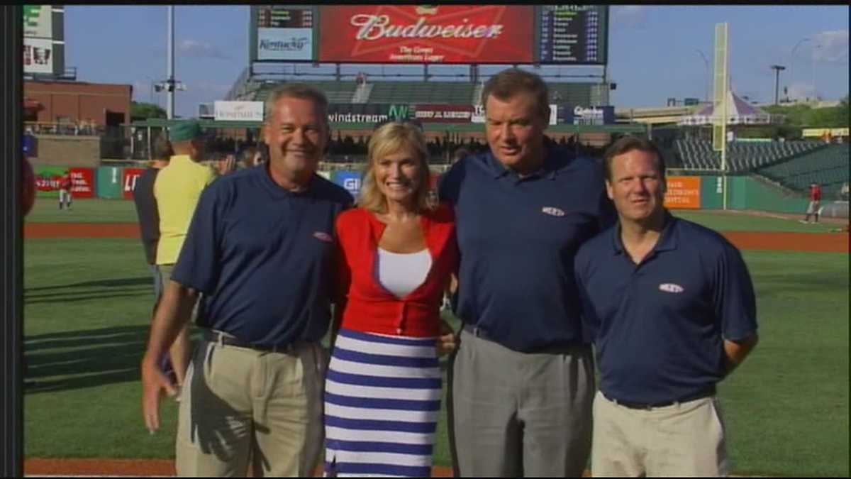 WLKY anchors throw first pitch at Bats game