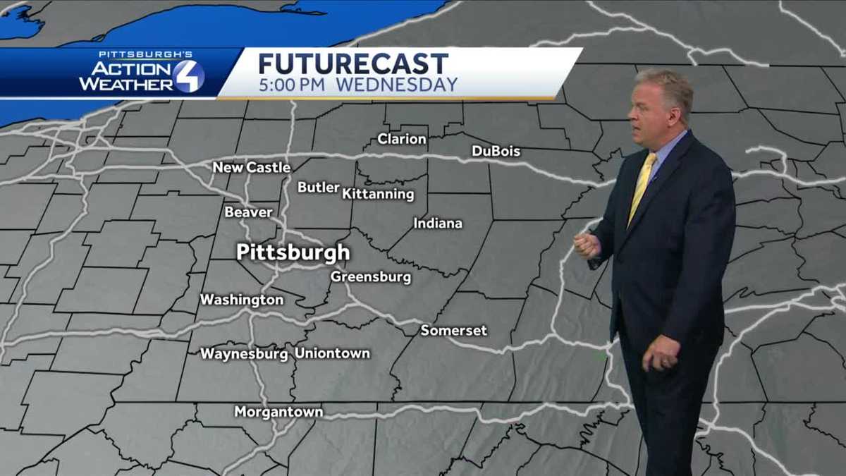 Mostly sunny Tuesday, with high temperatures around 80