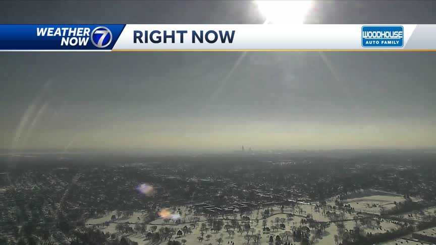 Sunny, cold and breezy Tuesday