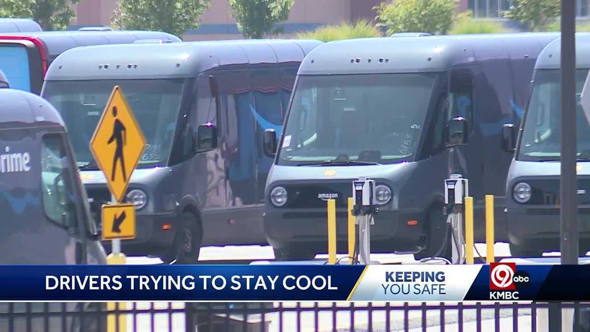 Amazon working to keep Kansas City drivers cool during heat wave