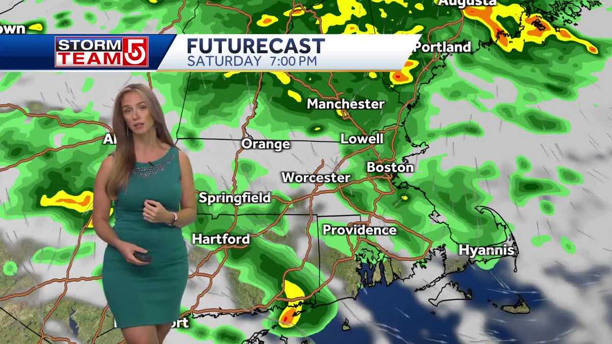 Video- Tracking Rounds of Rain, Downpours Today