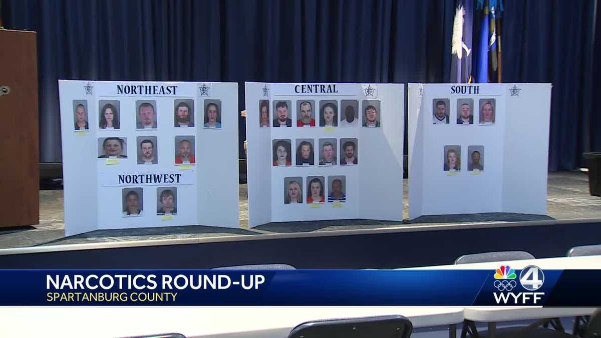 SC: 7 of 28 individuals arrested in narcotics round-up