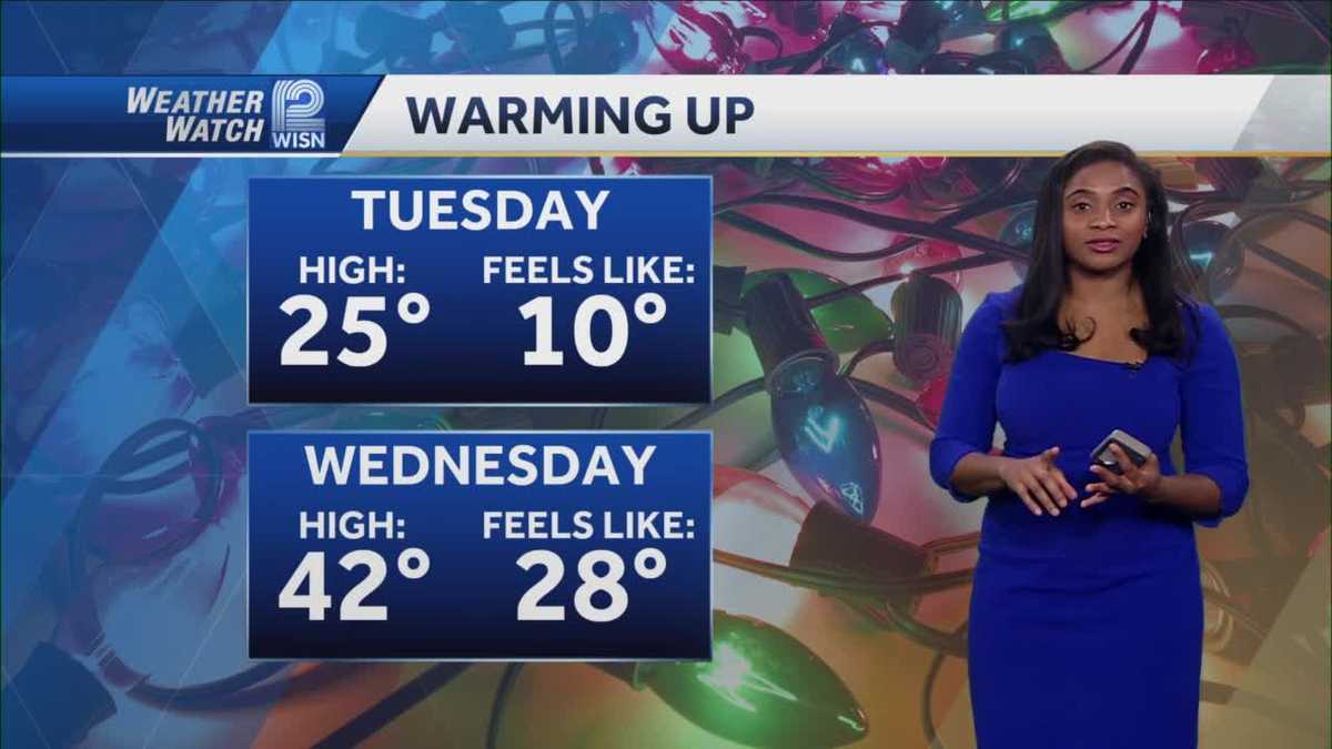 Weather: Gradual Warm Up to 50s