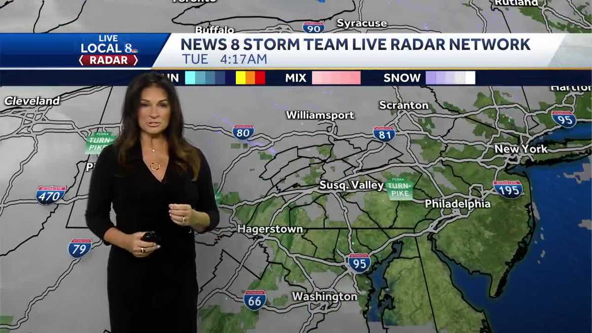 Weak Clipper May Bring Spotty Rain/Snow Showers Tonight