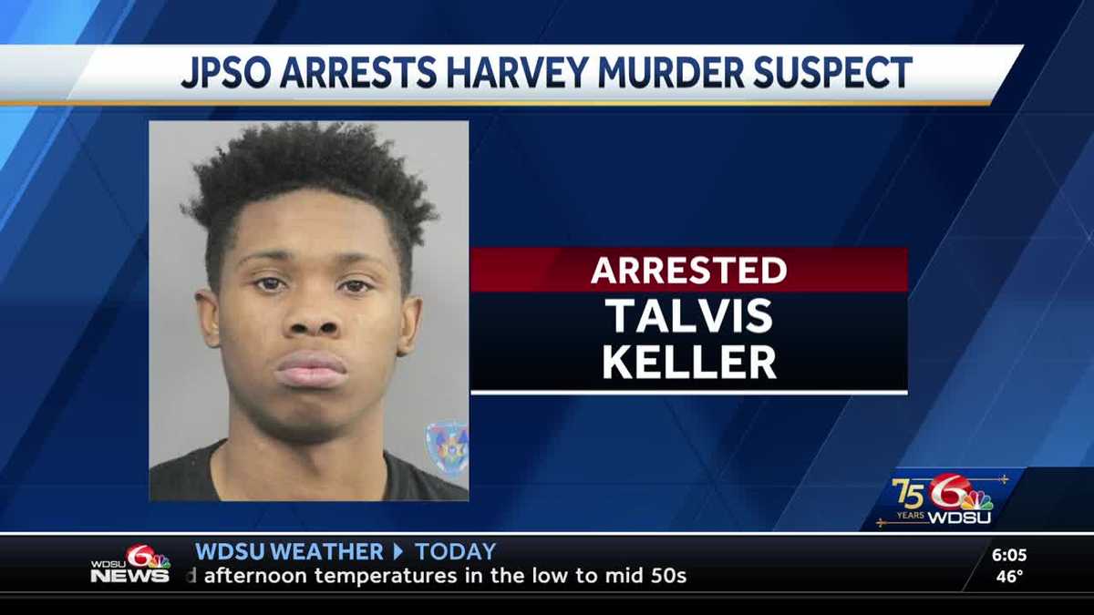 JPSO arrested Harvey murder suspect