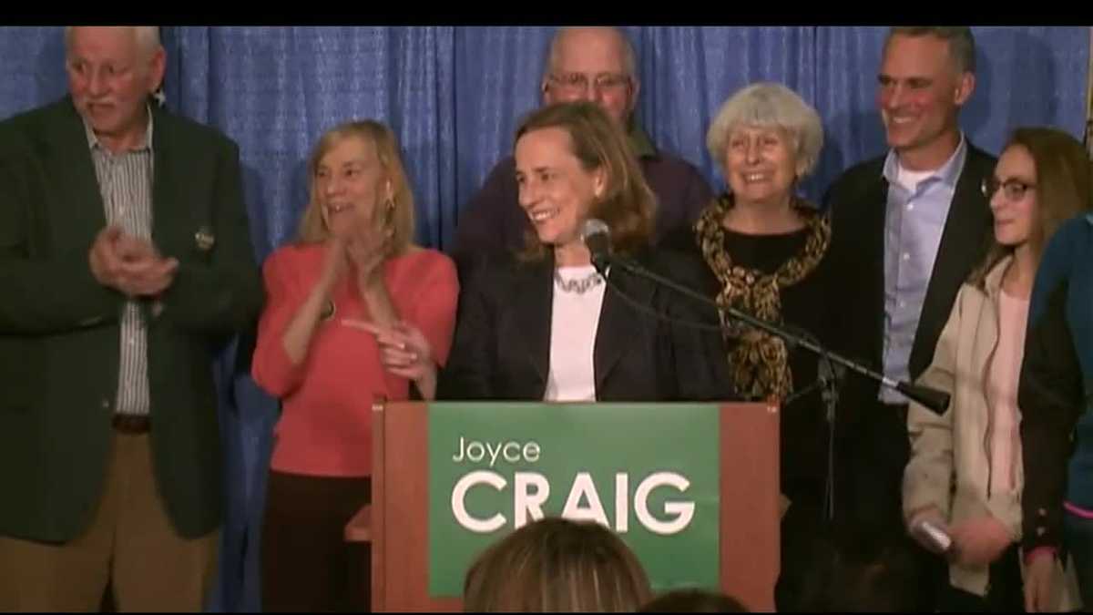 Raw video: Joyce Craig speaks after being elected mayor of Manchester