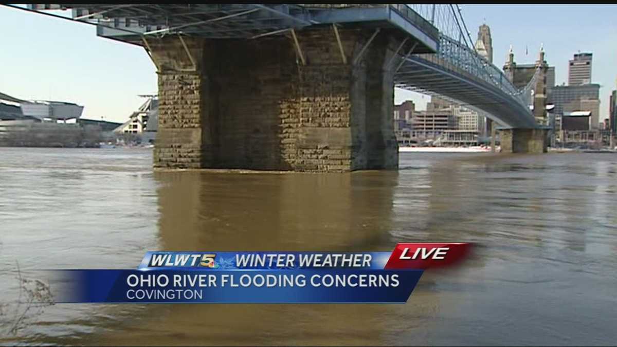 Flood warnings issued for Ohio River in anticipation of weekend thaw