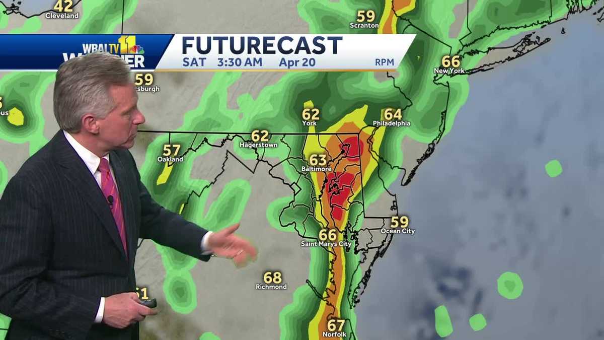 Strong Tstorms Heavy Rain Possible Friday