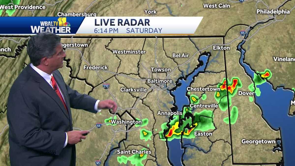 Tony Tracks Tstorms Moving Through