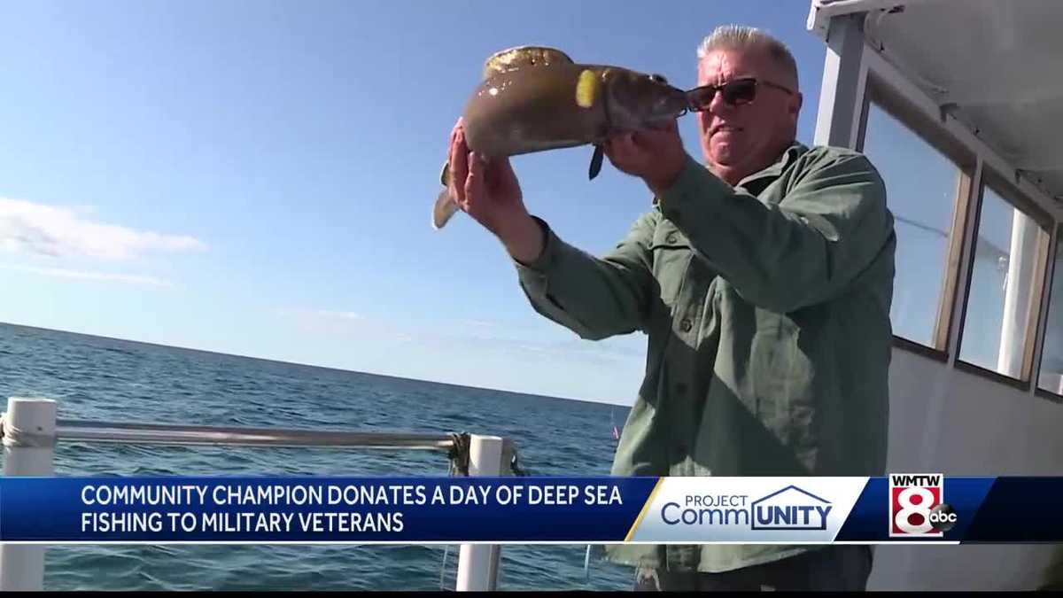 Community Champion helping veterans through fishing