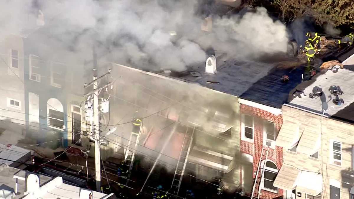 SkyTeam 11: 2-alarm fire in Baltimore impacts 4 homes