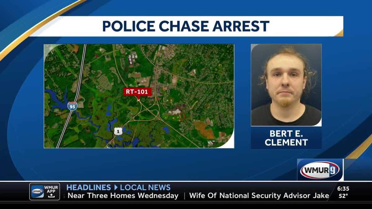 Man accused of leading NH State Police on high-speed chase