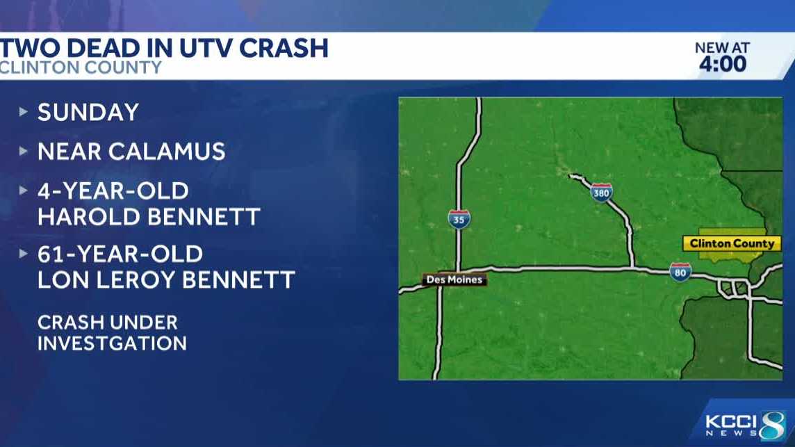 Iowa State Patrol investigating deadly UTV crash near Calamus