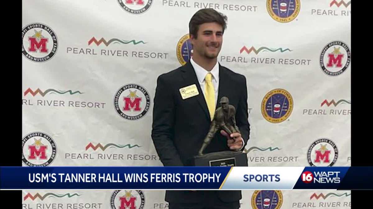 USM Pitcher Tanner Hall wins Ferriss Trophy