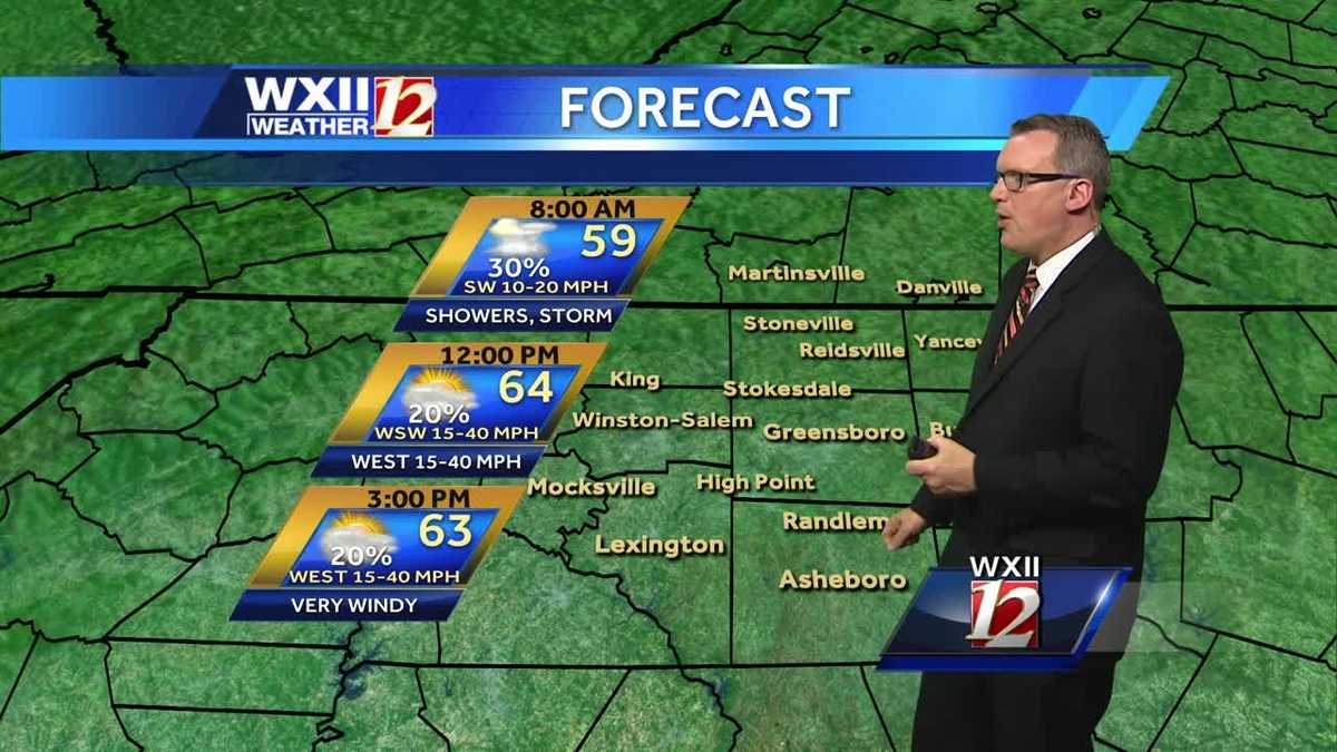 Watch: Rain and storms to start your morning