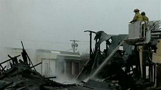 'Serial arsonist' sought after more buildings burn