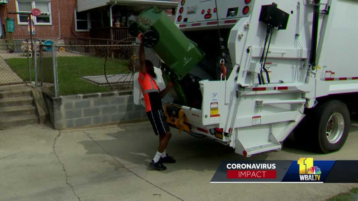 Frustration mounts as Baltimore DPW delayed in collecting trash