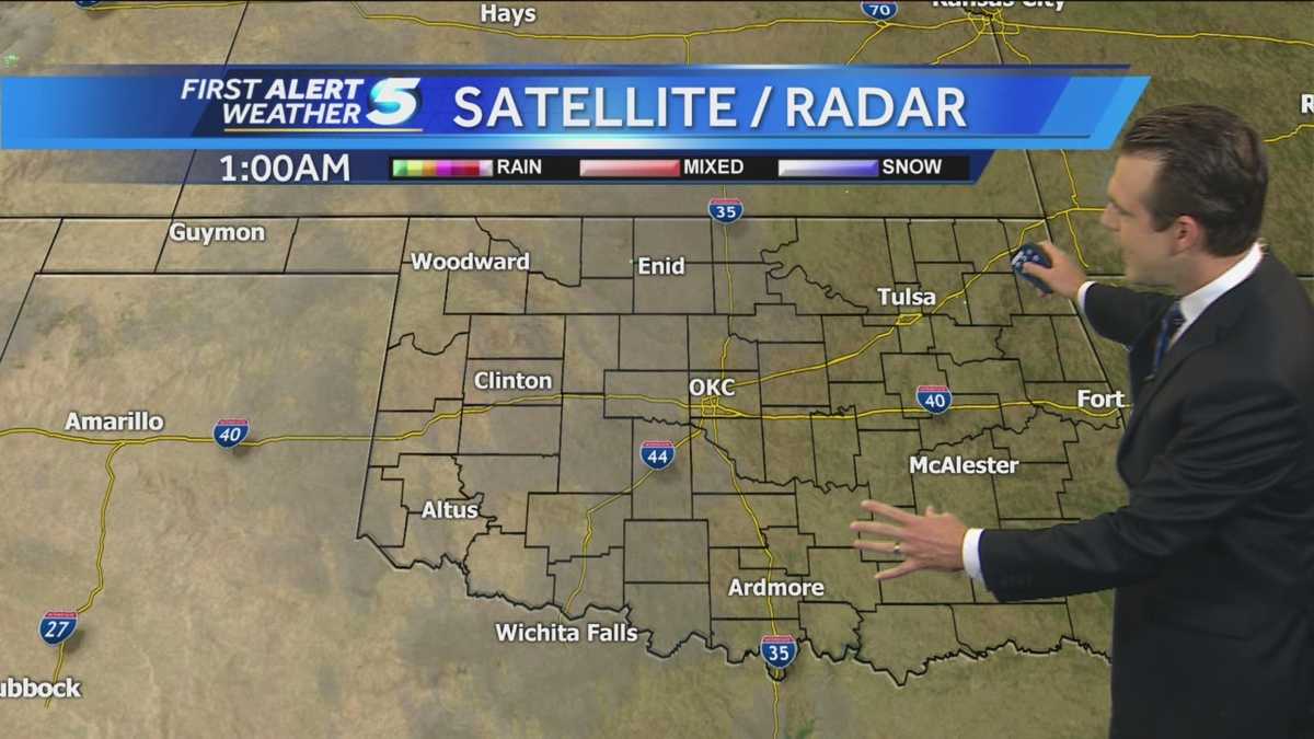 Monday morning weather forecast