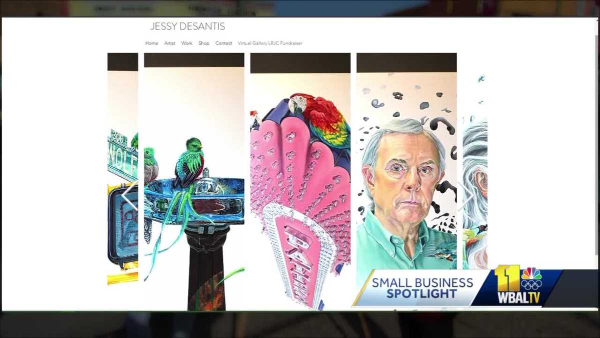Small Business Spotlight: Jessy DeSantis Art
