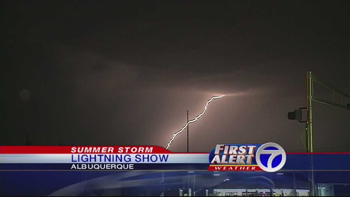 Lightning Show in Albuquerque