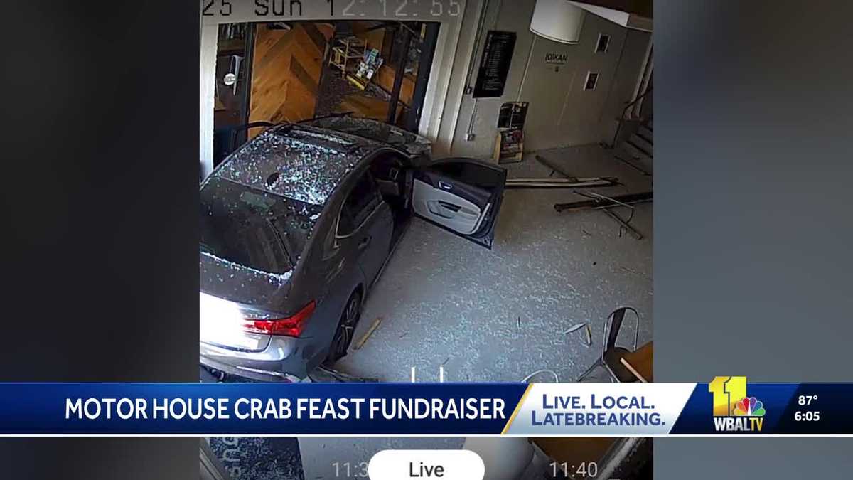 Crab Feast held at Motor House after stolen vehicle crash