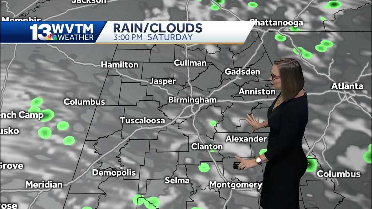 Steamy weekend, isolated t'storms