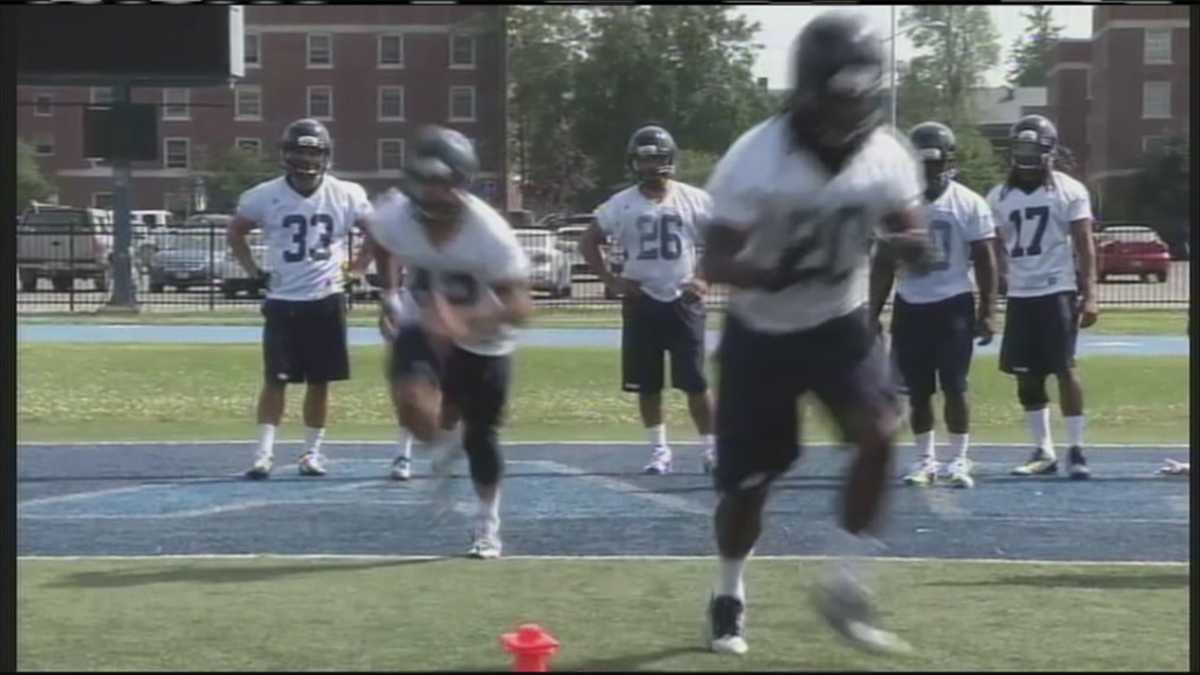 Practice underway for UMaine football team