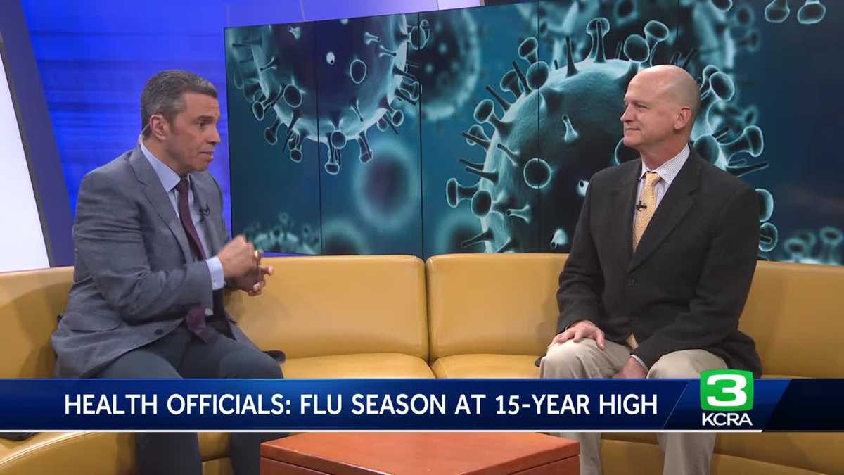 Flu season at 15-year high, health officials say