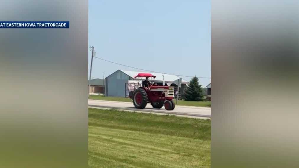 Move over, fast cars: 325 tractors take center stage in Iowa's biggest ...