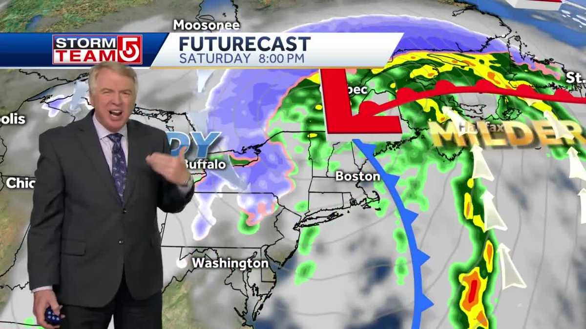 Video: Storm to bring heavy rain for first half of weekend