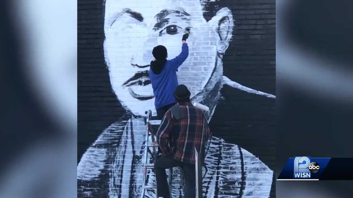 Mural honors Dr. Martin Luther King Jr.