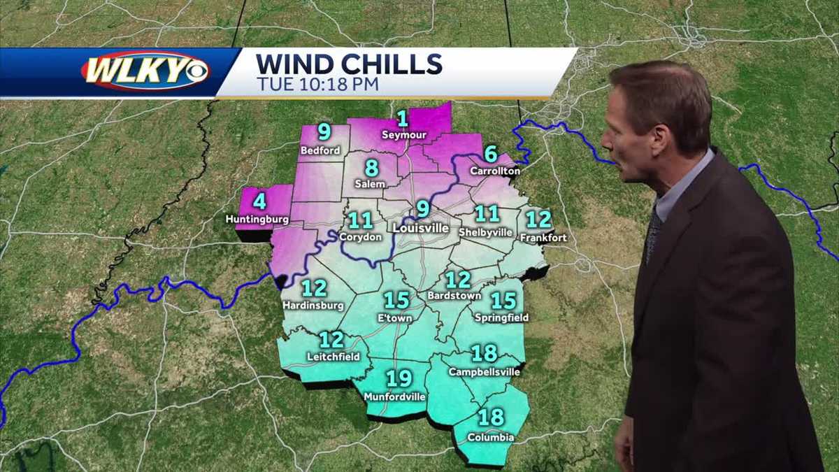 Bitter Cold Temps Overnight