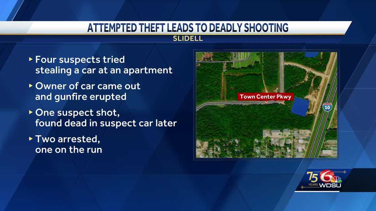 Slidell police investigating deadly attempted car theft