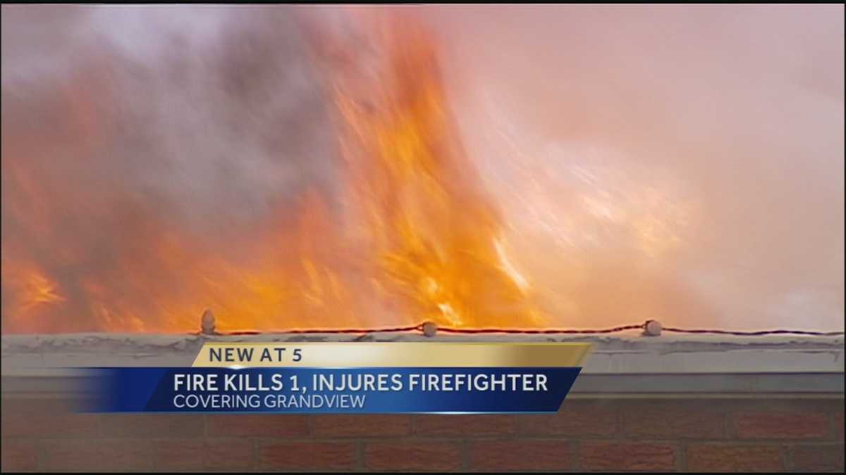 1 dead in building fire in Grandview