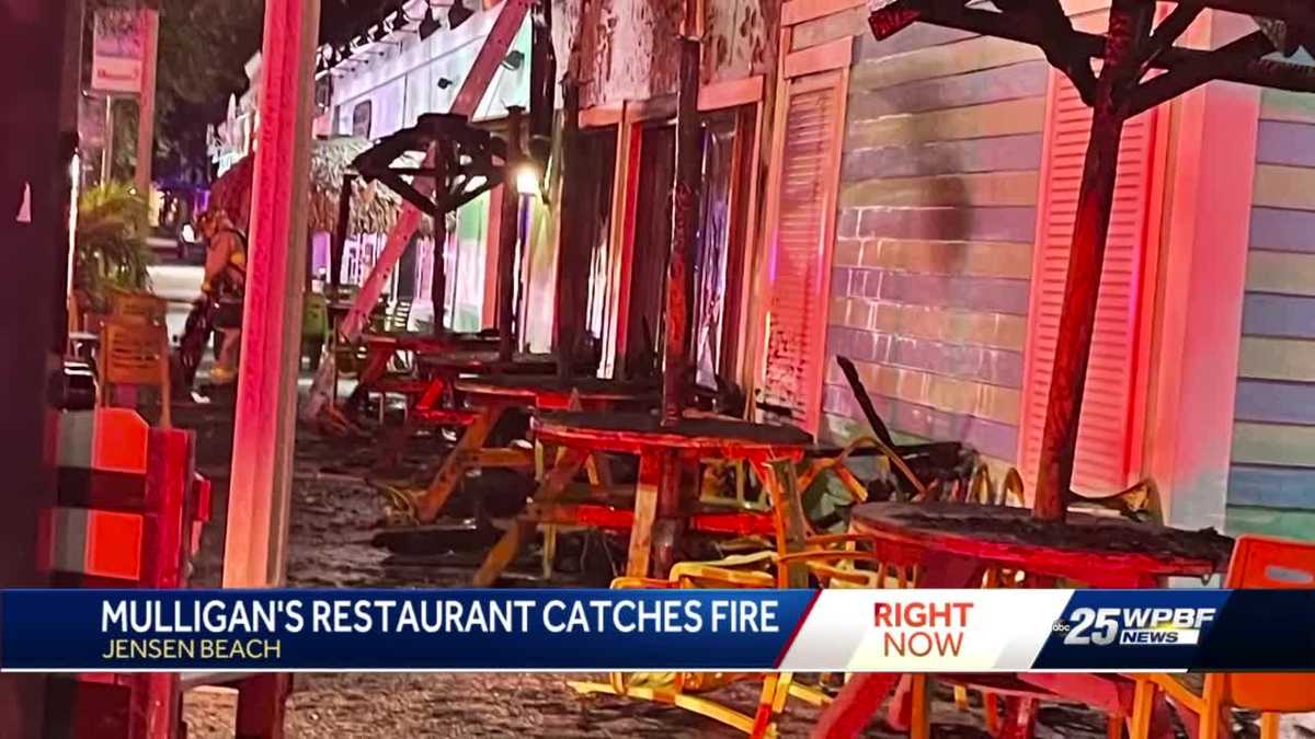 Fire at Mulligan's Beach House in Jensen Beach under investigation