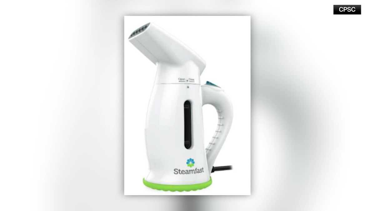 Handheld steamers recalled for 'serious burn risk,' CPSC says