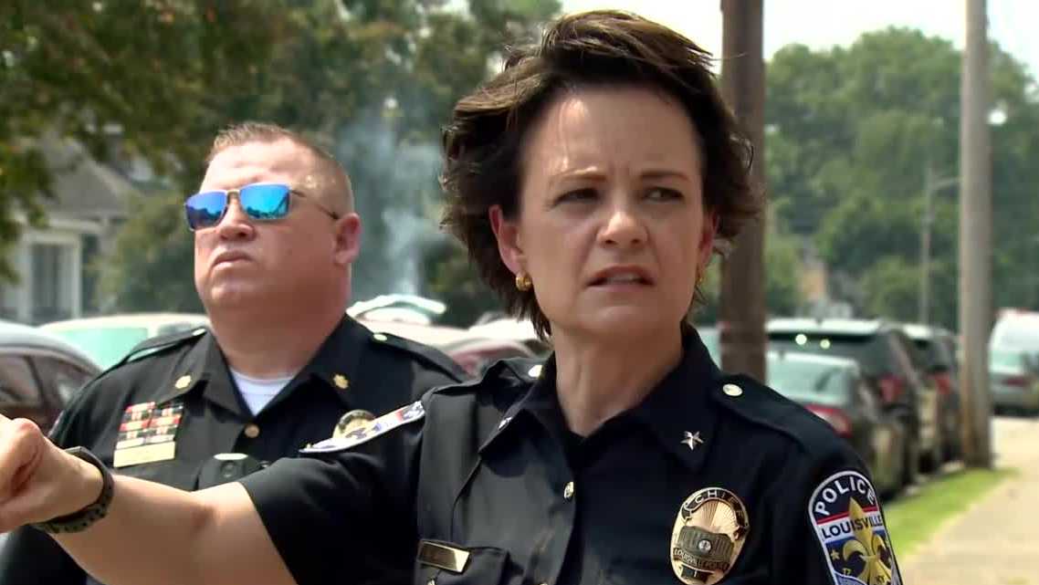 LMPD chief canvassing where 3 teens were shot: 'We're gonna get a ...