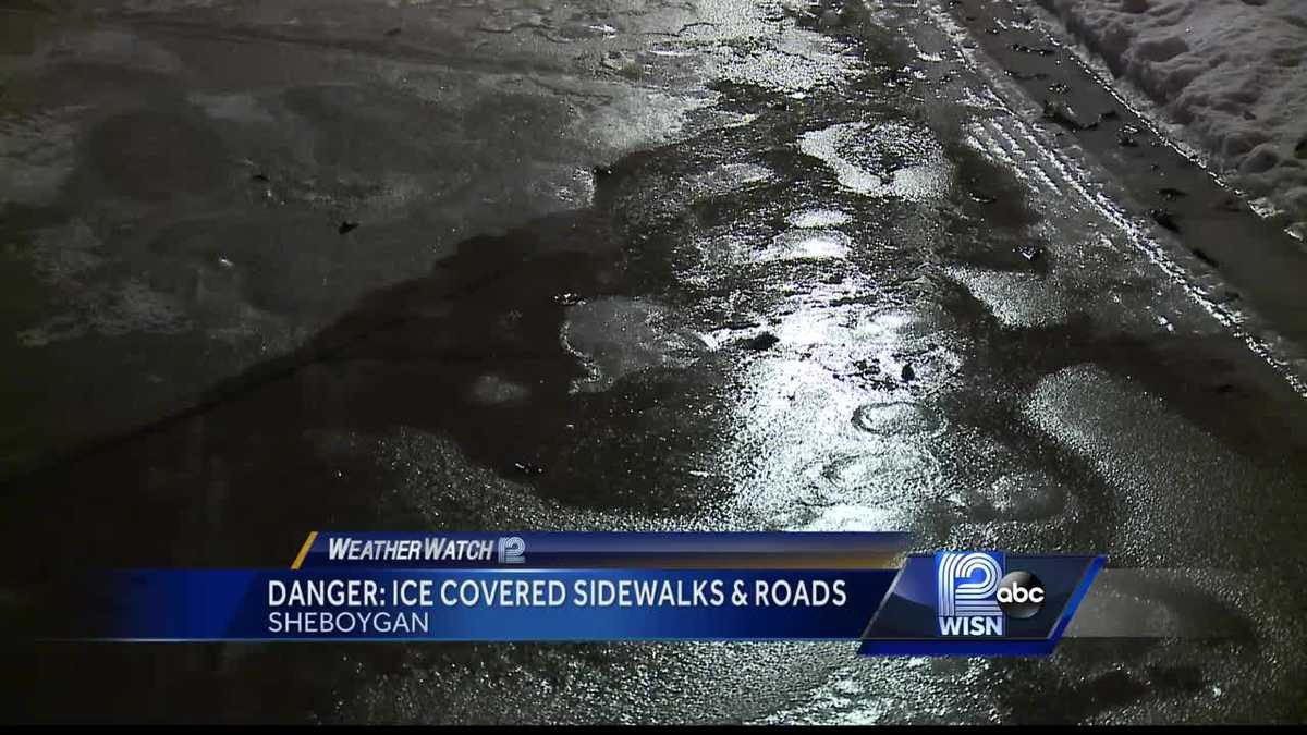 Areas preparing for icy conditions