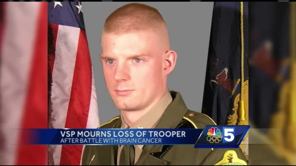 Vermont State Police mourn death of trooper