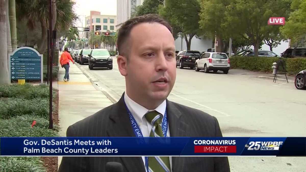 Palm Beach County Mayor Kerner meets with Gov. DeSantis