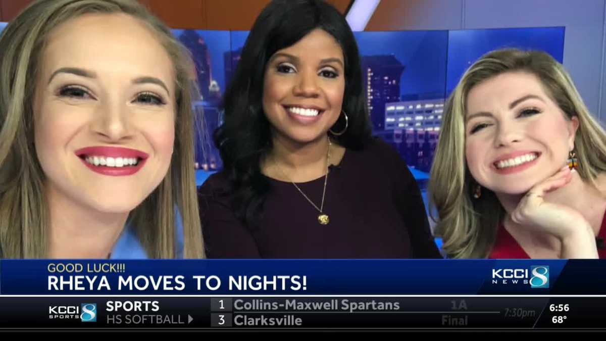 KCCI's Rheya Spigner moves to nights!