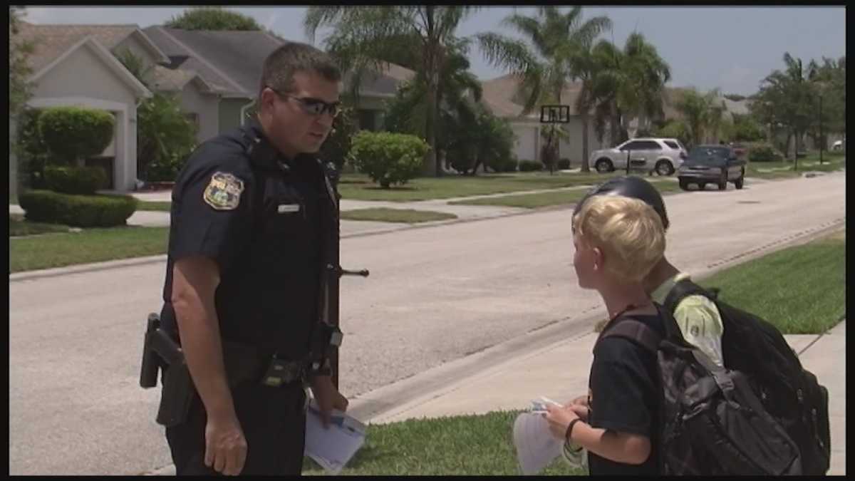 Police ticket children for good behavior