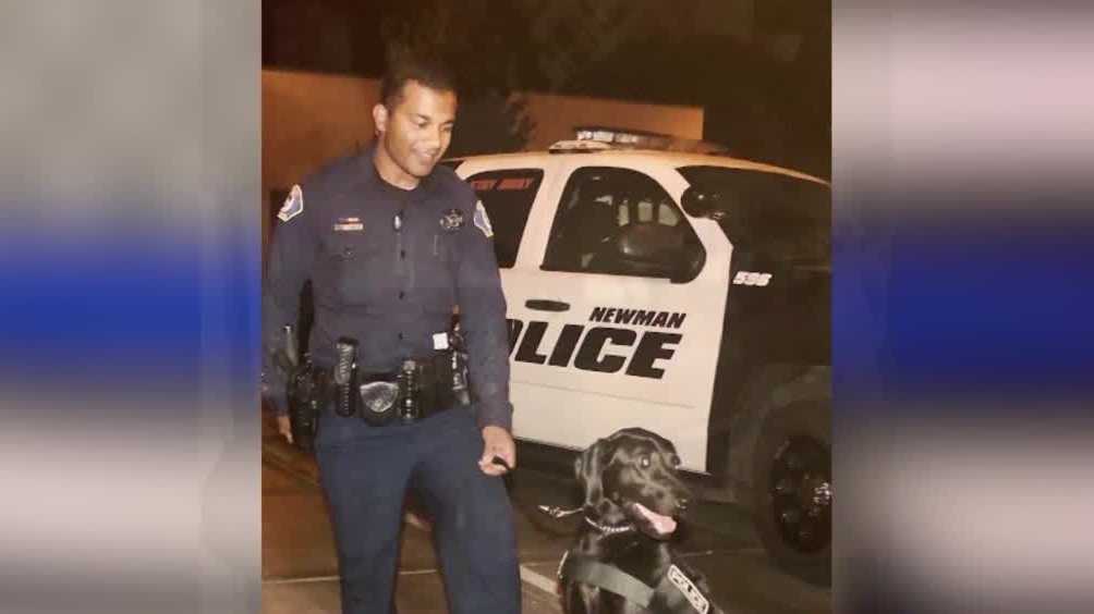 Newman community honors slain officer one year later